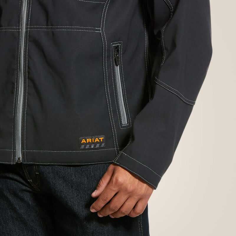 Rebar Stretch Canvas Softshell Jacket | Ariat Crew