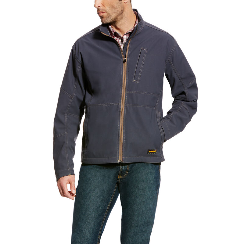 Rebar Stretch Canvas Softshell Jacket | Ariat Crew