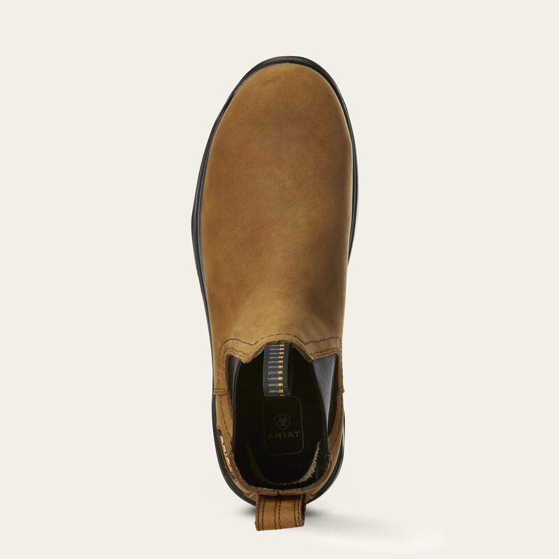 Turbo Chelsea Waterproof Carbon Toe Work Boot | Ariat Crew