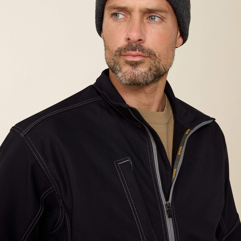 Rebar Stretch Canvas Softshell Jacket | Ariat Crew