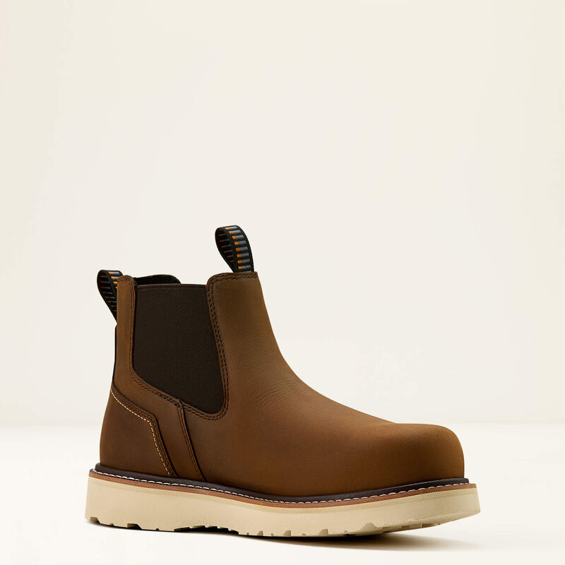 Rebar Wedge Chelsea Waterproof Composite Toe Work Boot | Ariat Crew