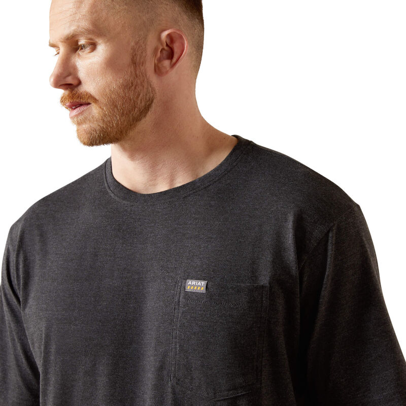 Rebar Cotton Strong Standard Pocket T-Shirt | Ariat Crew